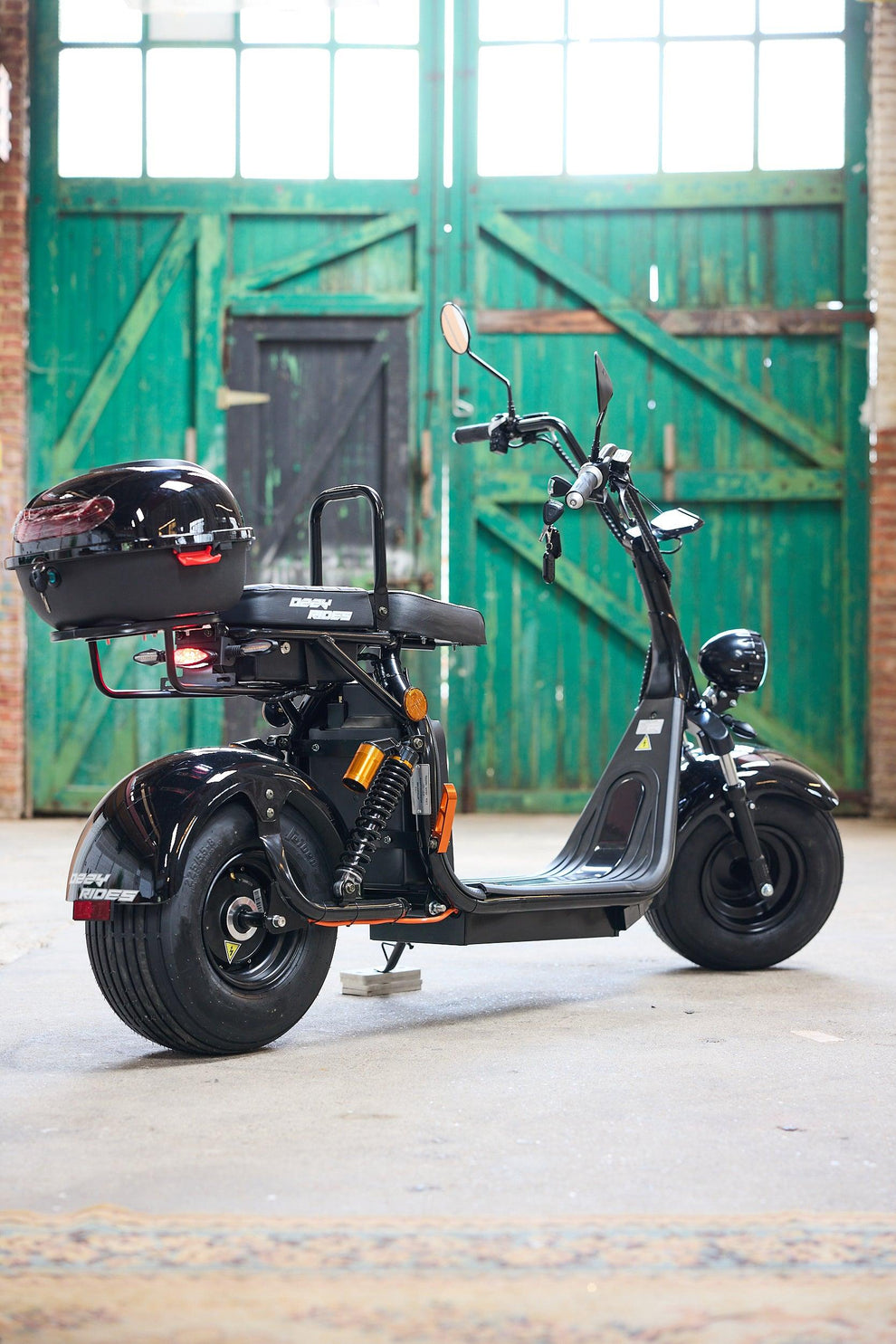 Ozzy Rides | Atlas Elektrische Scooter | Fatboy | Citycoco | Chopper ...